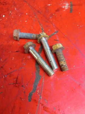 Cat Caterpillar 3.3B Turbo Flange Bolts Hardware 4 Cylinder Diesel ...