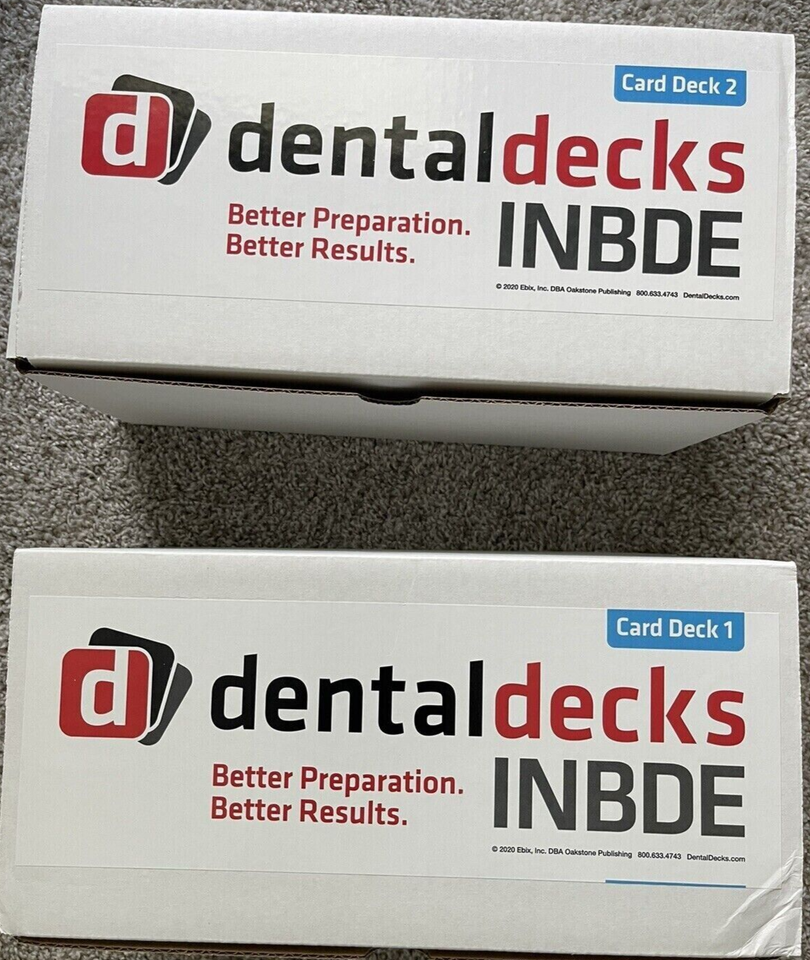 INBDE DENTAL DECKS - LATEST EDITION (Include Case Study & Oral ...