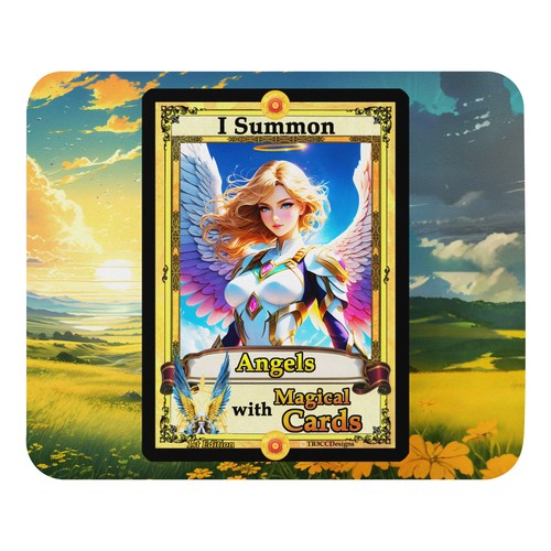 I Summon Angels with Magical Cards CCG Mouse pad | eBay