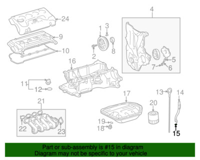 Genuine Toyota O-Ring for Engine Oil Dipstick Guide Tube 96721-19010 | eBay