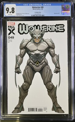Wolverine #49 CGC 9.8 Leinil Francis Yu Adamantium Armor Variant Marvel ...