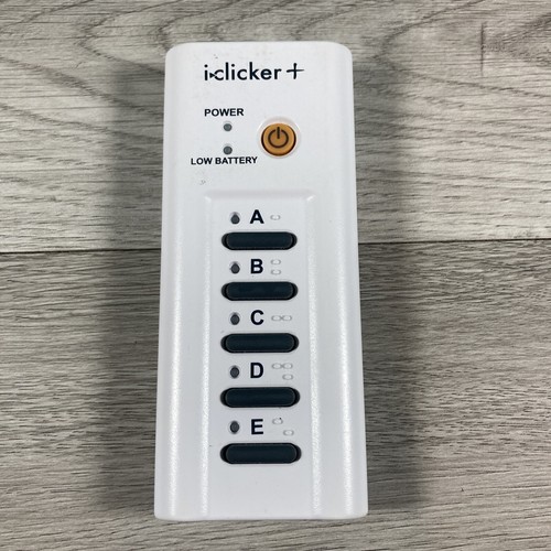 iClicker + Plus RLR15 Student Response Remote Control | eBay
