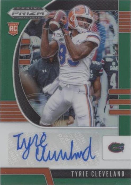 2020 Panini Prizm Draft Picks - Draft Picks Rookies Tyrie Cleveland ...
