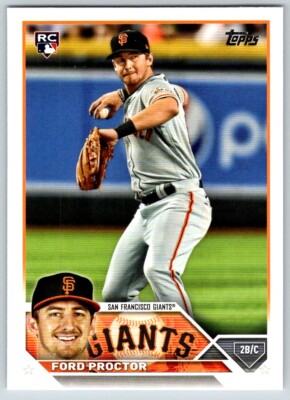 2023 TOPPS SERIES 2 FORD PROCTOR ROOKIE RC SAN FRANCISCO GIANTS #472 | eBay