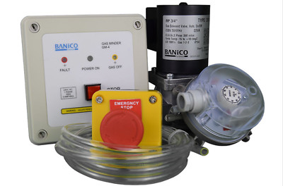 Gas Interlock Minder System with Gas Solenoid Valve 3/4” (22mm) | eBay