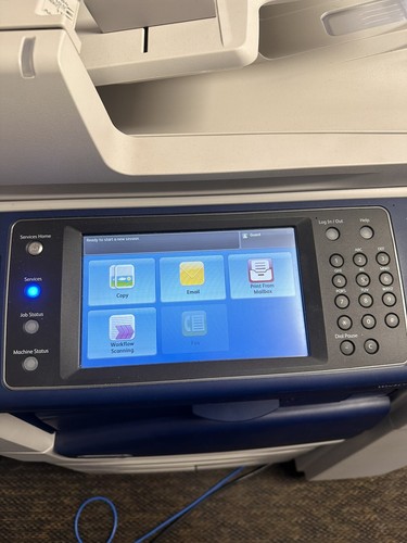 Xerox WorkCentre 7845 v4 Laser Color Printer Scanner Copier 45PPM 12x18 ...