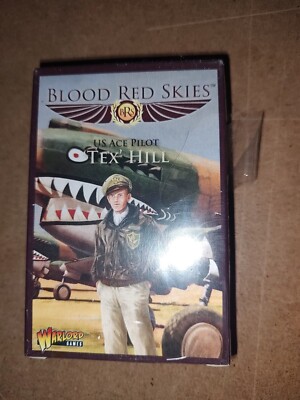Blood Red Skies Tex Hill Pilot Box P-40 Warhawk *Sealed* Warlord Games ...