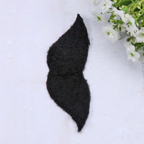 6 Pcs Artificial Beard Mustache Stick on False Moustaches Cosplay Props ...