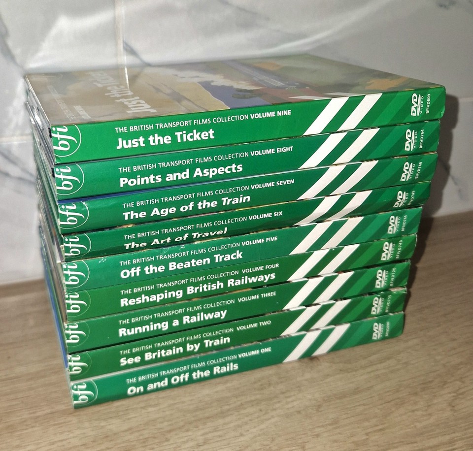 BFI - British Transport Films Collection: Volumes 1-9 (DVD, 18-Disc Set ...