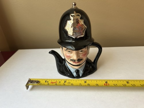 Artone England Hand Painted Keystone Cop 2 pc Jug / Tea Pot Figurine | eBay