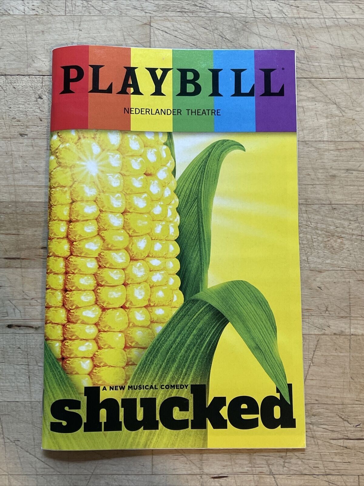 Shucked Broadway Playbill Pride Edition Alex Newell Kevin Cahoon | eBay