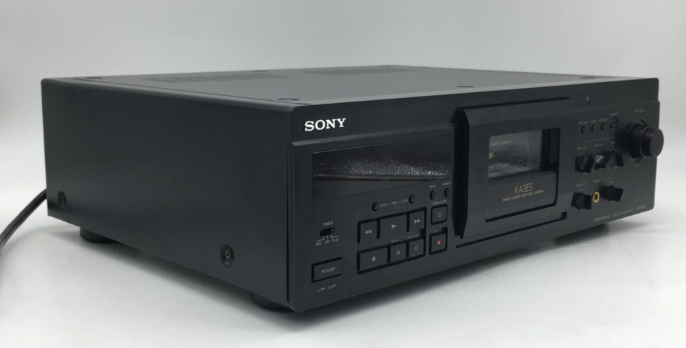 Sony TC-KA3ES 3-Head Stereo Cassette Deck w/ Manual Tested Playback ...