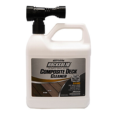 Rust-Oleum 350552 RockSolid Composite Deck Cleaner, Hose-Mount, 56-oz ...
