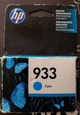 Genuine HP 933 Cyan OfficeJet 6100 6600 6700 7510 7110 7610 7612 | eBay