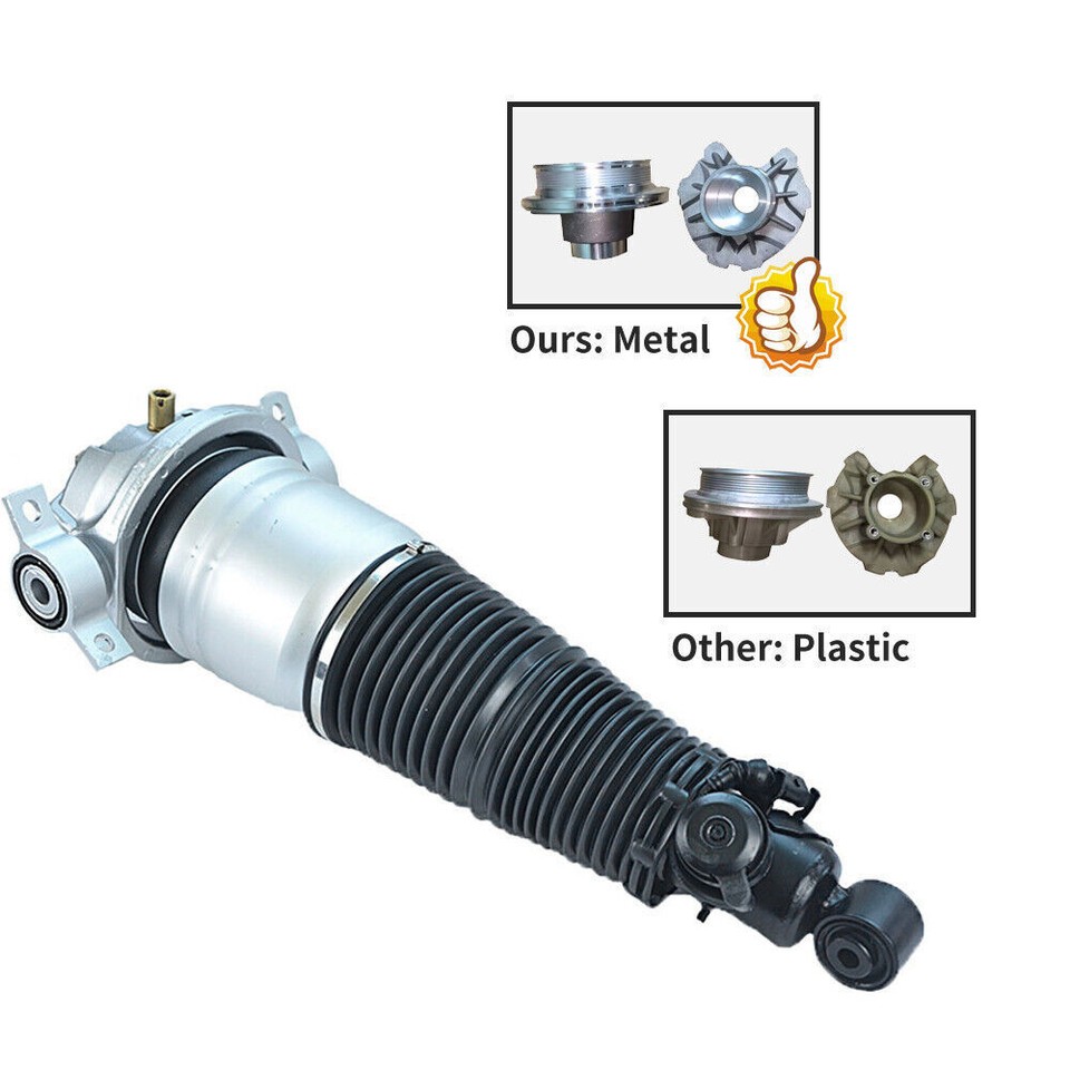 Pair Rear Air Suspension Shock Struts For Audi Q7 Porsche Cayenne 95A ...
