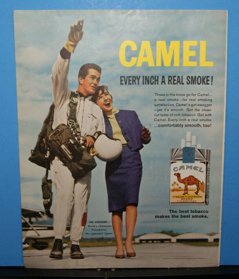 Camel Cigarettes Ad