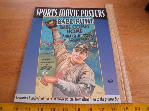 Sports Vintage Movie Posters Hershenson book Babe Ruth Red Grange Knute ...