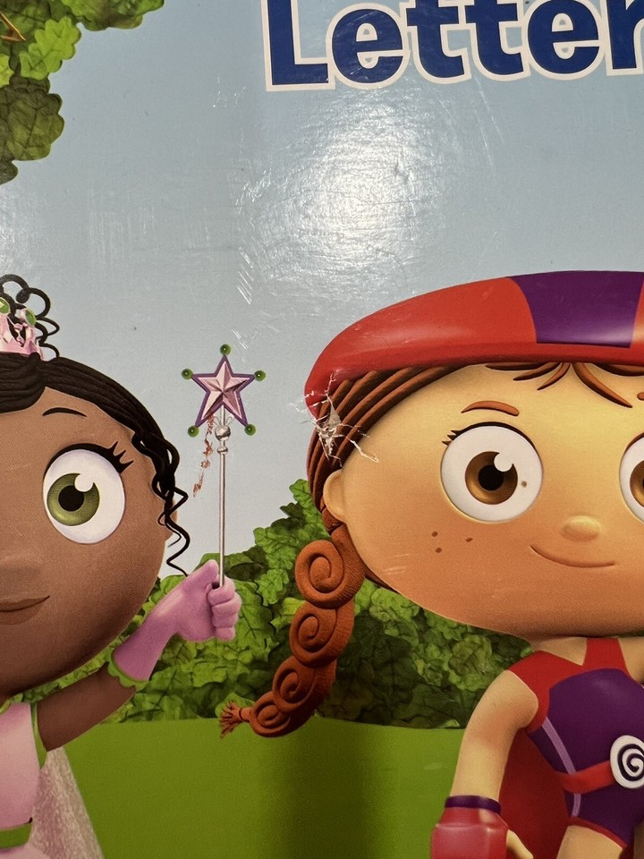 PBS Super Why ABC Letter Reading Board Game Kids Play & Learn 2009 ...