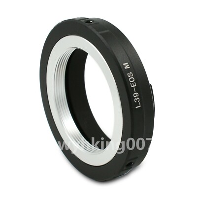 Leica M39 L39 39mm Lens To EF-M EFM Mount Adapter M50II M6II M200 M100 ...