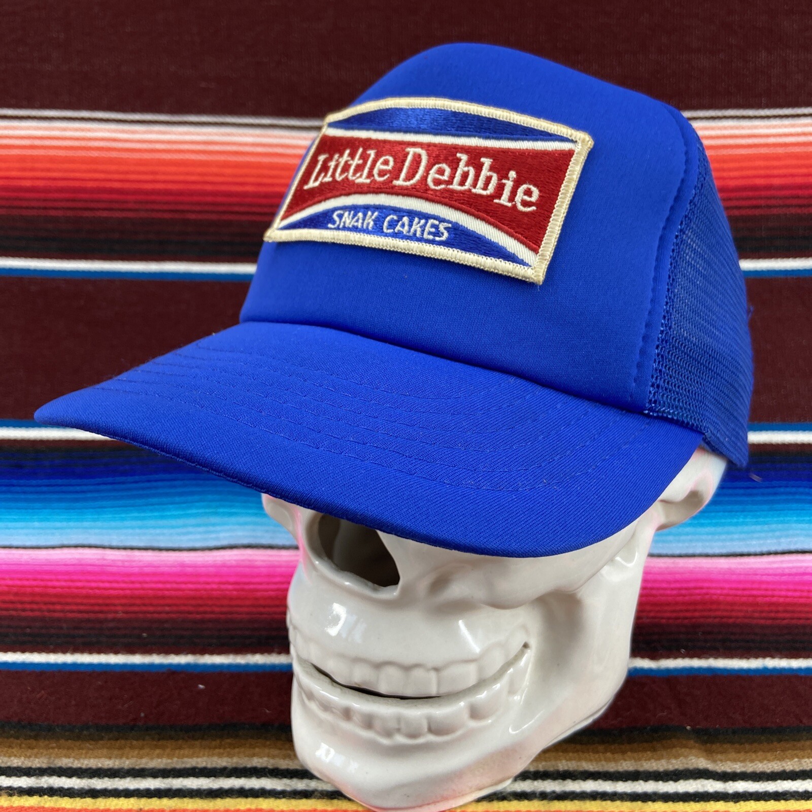 Vtg Little Debbie Snack Cakes Patch Hat Adult Snapbac… - Gem