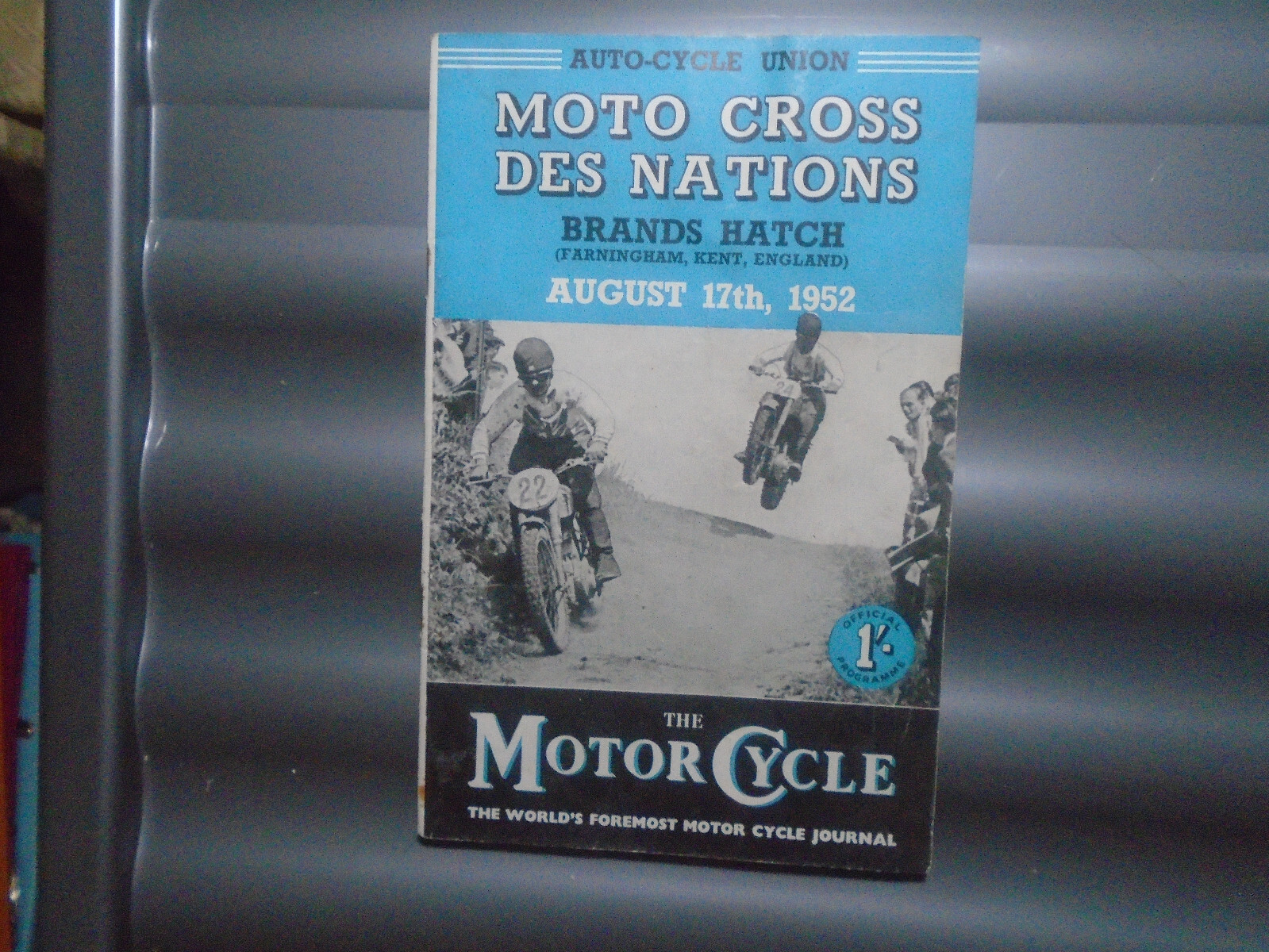 1952 The Motor Cycle Journal August 17th Moto Cross Des National Brands ...