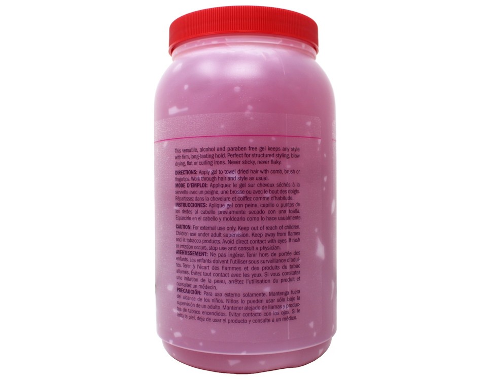 2 Pack Queen Helene Hard to Hold Styling Gel Firm Hold Alcohol Paraben ...