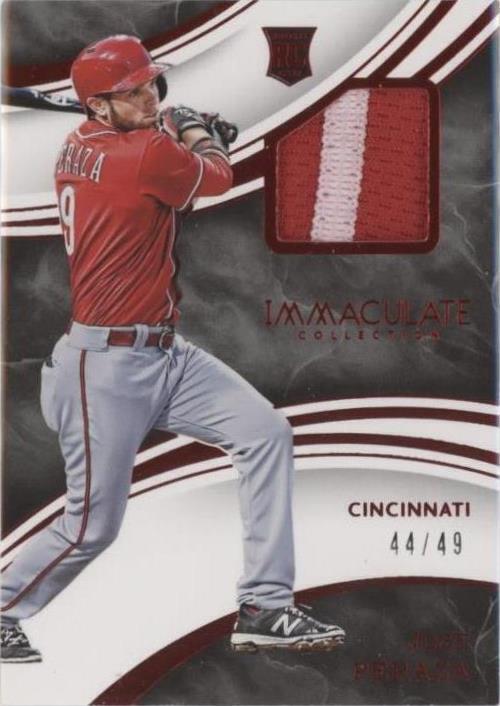 2016 Panini Immaculate Collection - Immaculate Swatches Jose Peraza #IS ...