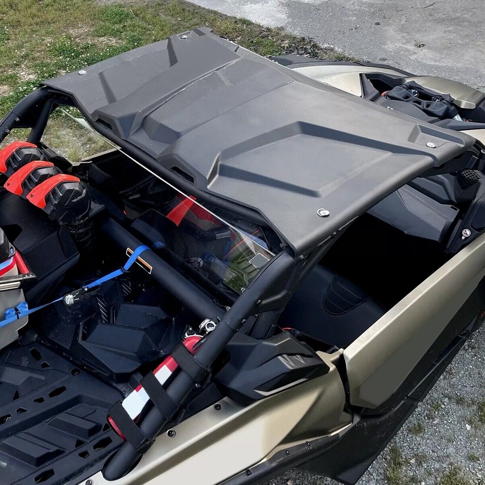 For Can Am Maverick X3 Turbo 2017-24 One Piece UTV Hard Roof Top Cover ...
