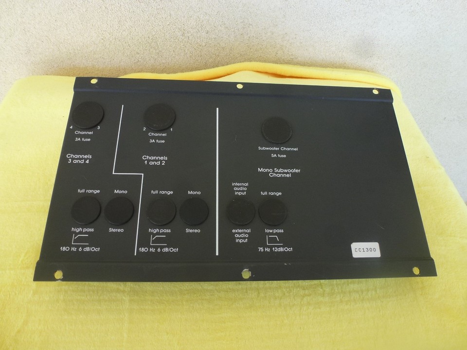 Soundstream MC245 Old School Audiophile 5 Channel SQ Amp Nice! | eBay