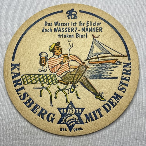 Karlsberg Bier Der Saar, Germany, Water Is The Elixir, Water? Men Drink ...