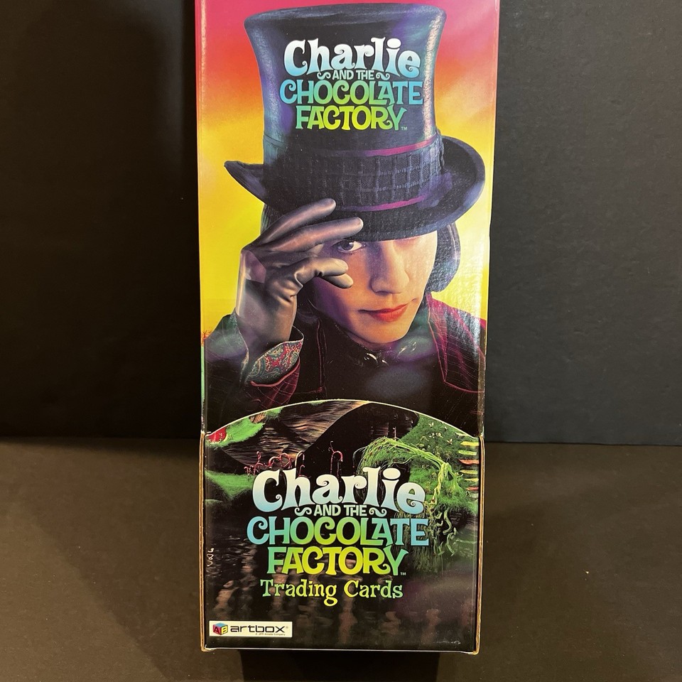 2005 ARTBOX CHARLIE AND THE CHOCOLATE FACTORY TRADING CARDS GRAVITY BOX ...