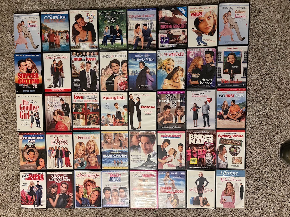 Lot of 40 Romantic Comedy DVD Movies: Groundhog Day | eBay