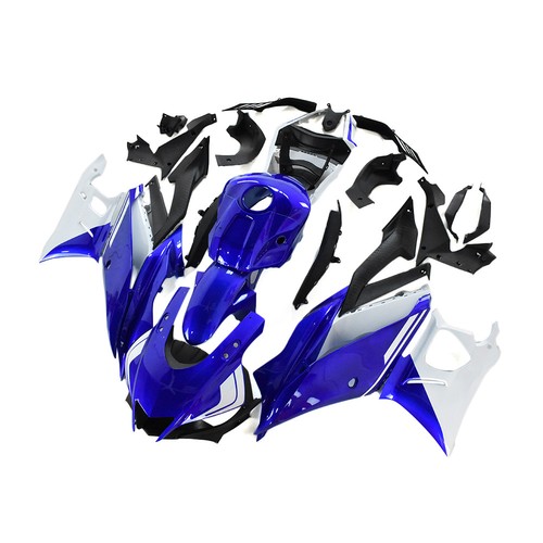 ABS Plastics Fairings Kits for 2019 - 2023 YZF R25 R3 Yamaha Blue White ...