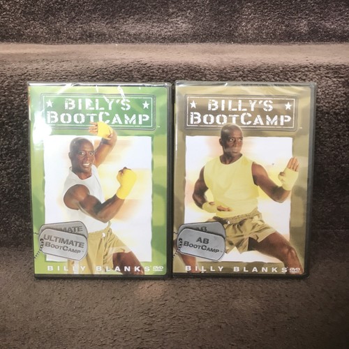 Lot of 2 Billy's BootCamp Tae Bo DVDs Ultimate BootCamp AB BootCamp ...