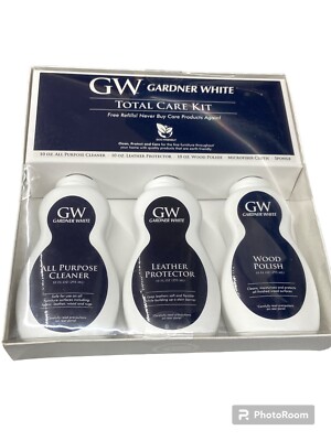 GW Gardner White Total Care Cleaning Kit Luxe Care Serveco New | eBay