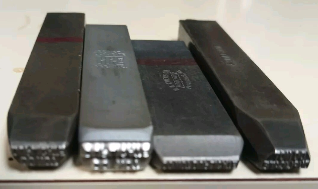 Lot Of 4 Do Not Duplicate Stamp Metal Locksmith | eBay