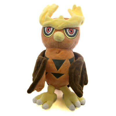 NOCTOWL Pkm 12 in. Plush (Yorunozuku Gen 2 Gold Silver Normal Type ...
