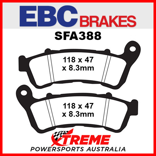 Honda PS 250 5/6 Big Ruckus 05-06 EBC HH Sintered Front Brake Pad ...