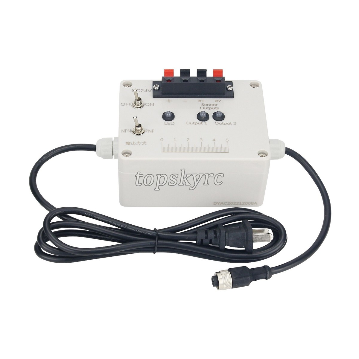File:Chinese 6-Way 3-Wire NPN PNP Proximity Sensor DIN Mount Breakout ...