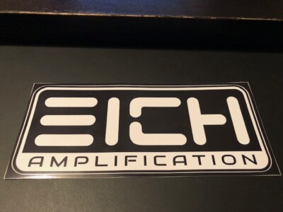 EICH Amplification Factory 3x8 Sticker | eBay