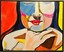 Ofer Samra-"Going Out"-Framed ORIG Oil/Acrylic Painting/Canvas/Hand ...