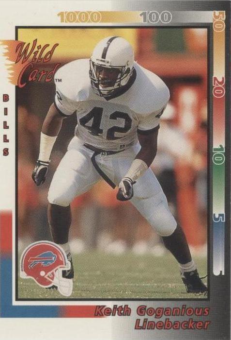 1992 Wild Card - Keith Goganious #396 (RC) for sale online | eBay