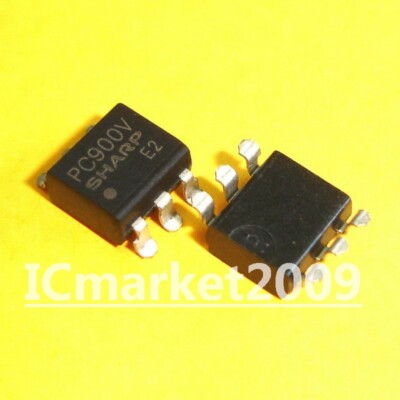 50 PCS PC900V SMD-6 PC900 SMD Digital Output Type OPIC Photocoupler Chip IC | eBay