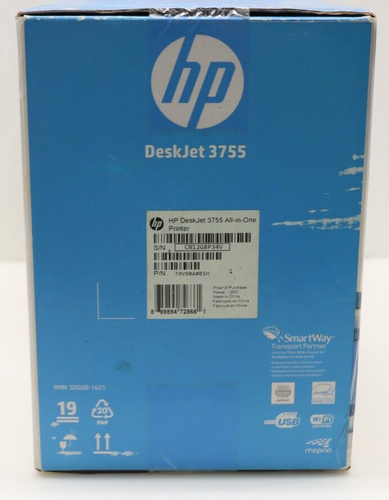 HP DeskJet 3755 Inkjet Printer for sale online | eBay