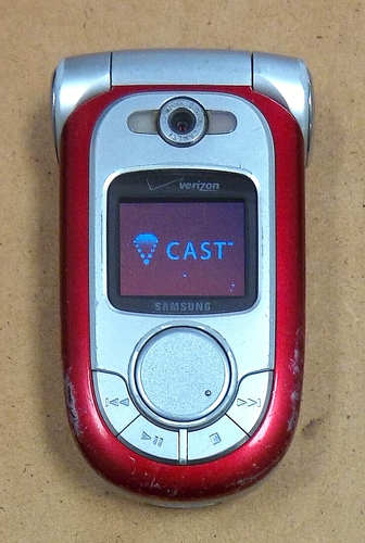 Samsung SCH-A950 - Red and Silver ( Verizon ) Very Rare Cellular MP3 ...