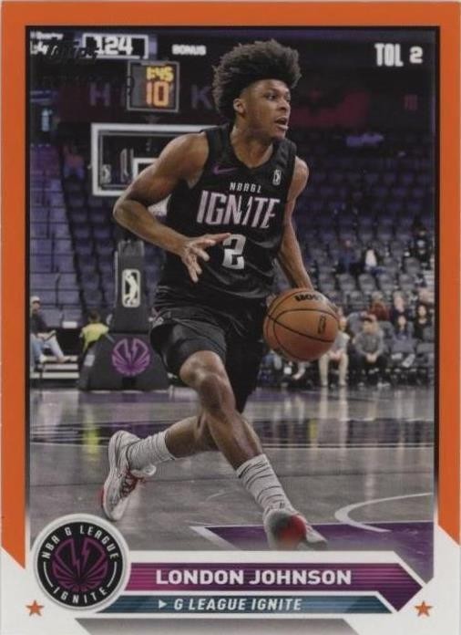 2023-24 Topps G-League - London Johnson #21 Orange /149 (RC) for sale ...