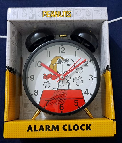 Peanuts Snoopy Red Baron Desk Alarm Clock | eBay