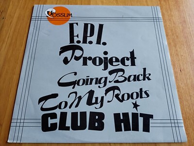 F.P.I. Project Going Back To My Roots CLUB HIT 1990 HTF Maxi 12" 45 Oz ...