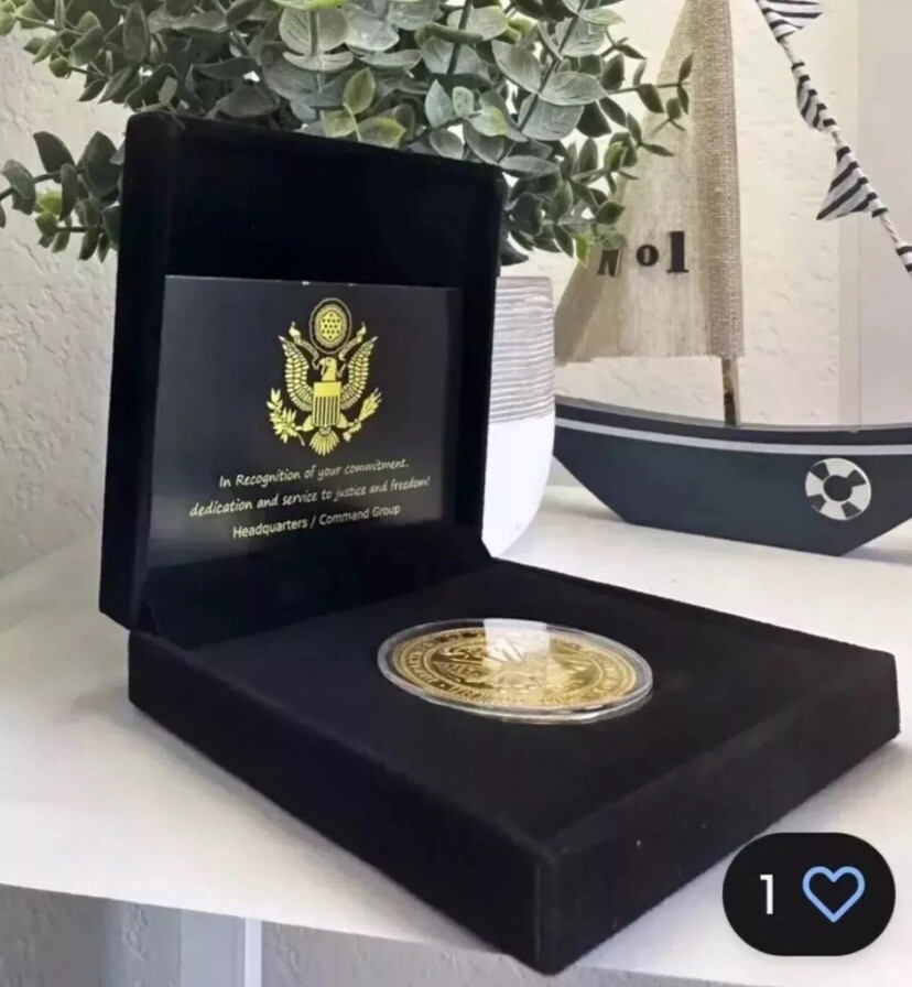 US Army Counter Intelligence Officer/ Special Agent Badge Coin ...