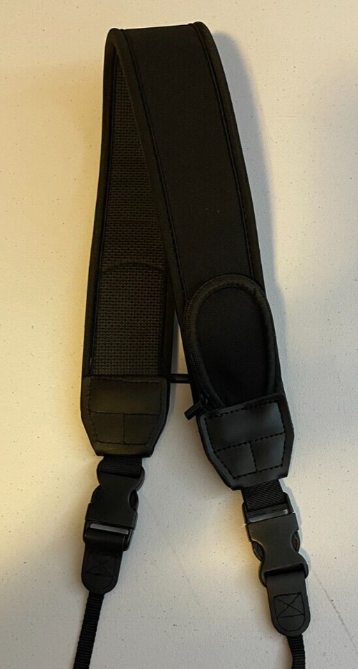 Camera Strap with Pockets for Spare Batteries. Decent Padding for long ...